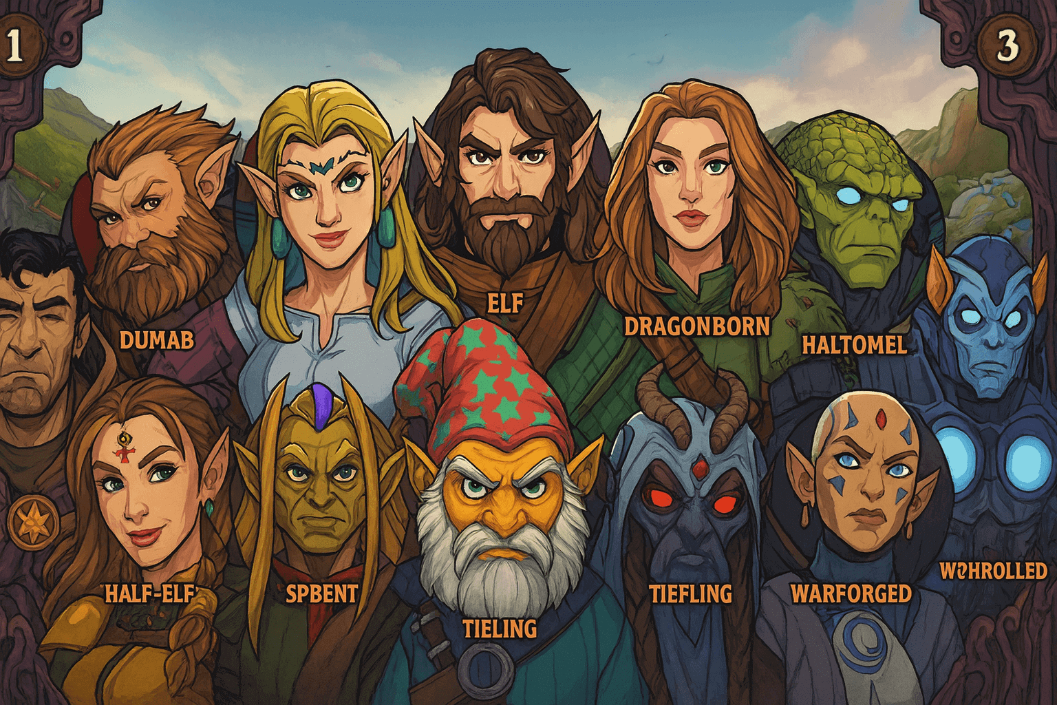 Top 10 Most Popular D&D Races (And Why Players Love Them)